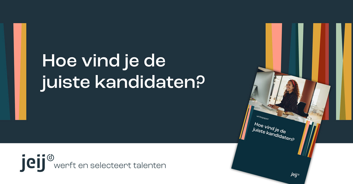 Gratis whitepaper 'Hoe vind je de juiste kandidaten?' | Jeij